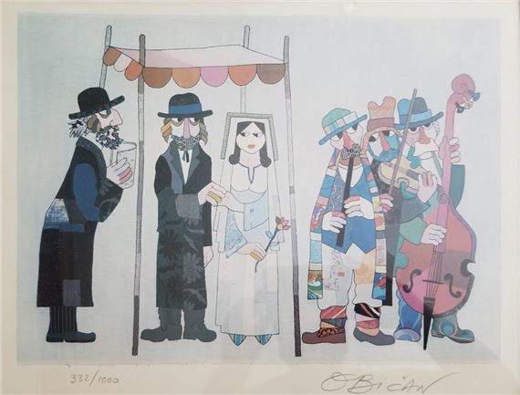 Jovan Obican | JEWISH WEDDING | MutualArt
