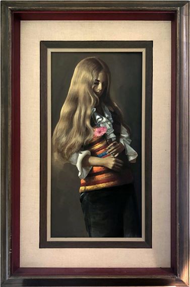 Roberto Lupetti | PORTRAIT OF WOMAN WITH PINK FLOWER (Circa 1970 ...