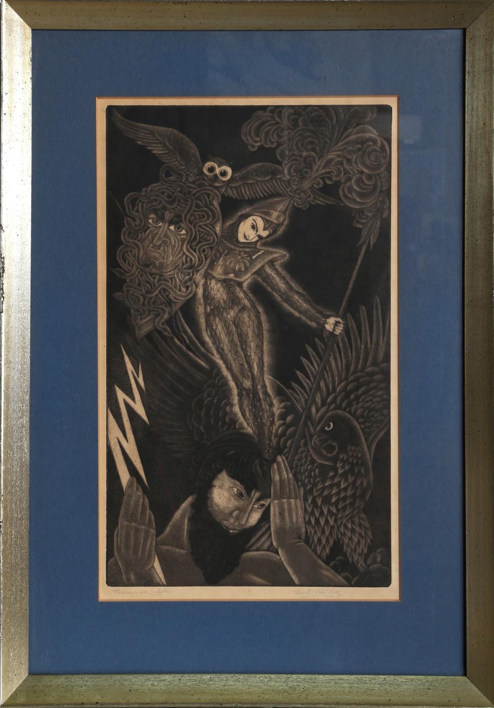 Margaret Ann Gau | MINERVA AND JUPITER (Circa 1940) | MutualArt