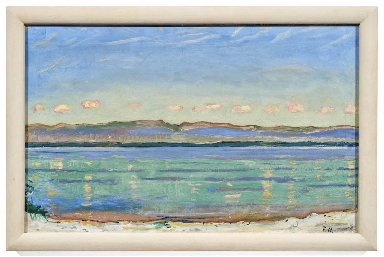 Ferdinand Hodler | Lake Geneva with the Jura (Circa 1911) | MutualArt