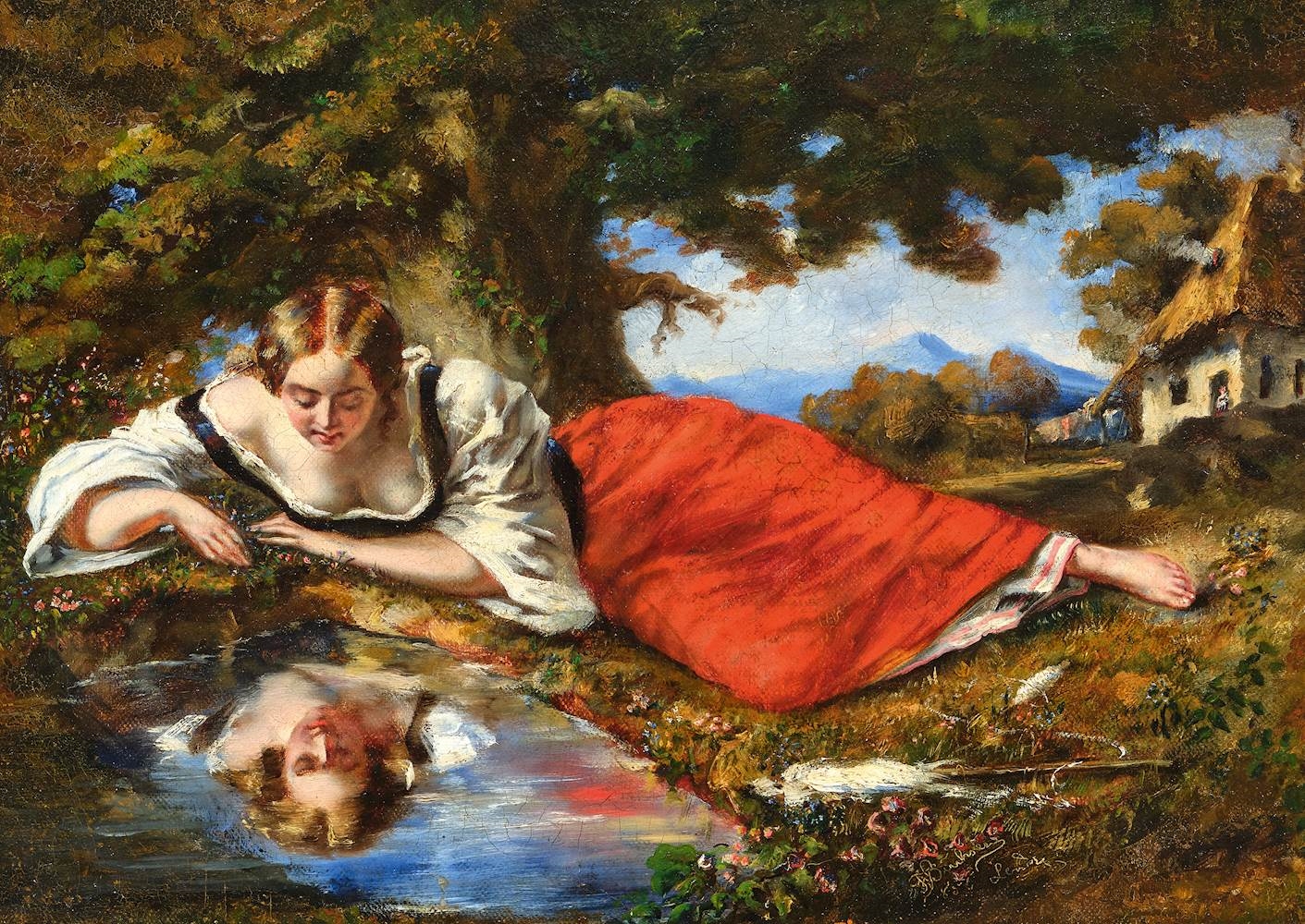 Frank Buchser | Hirtenleben im andalusischen Hochland (Pastoral Life in ...