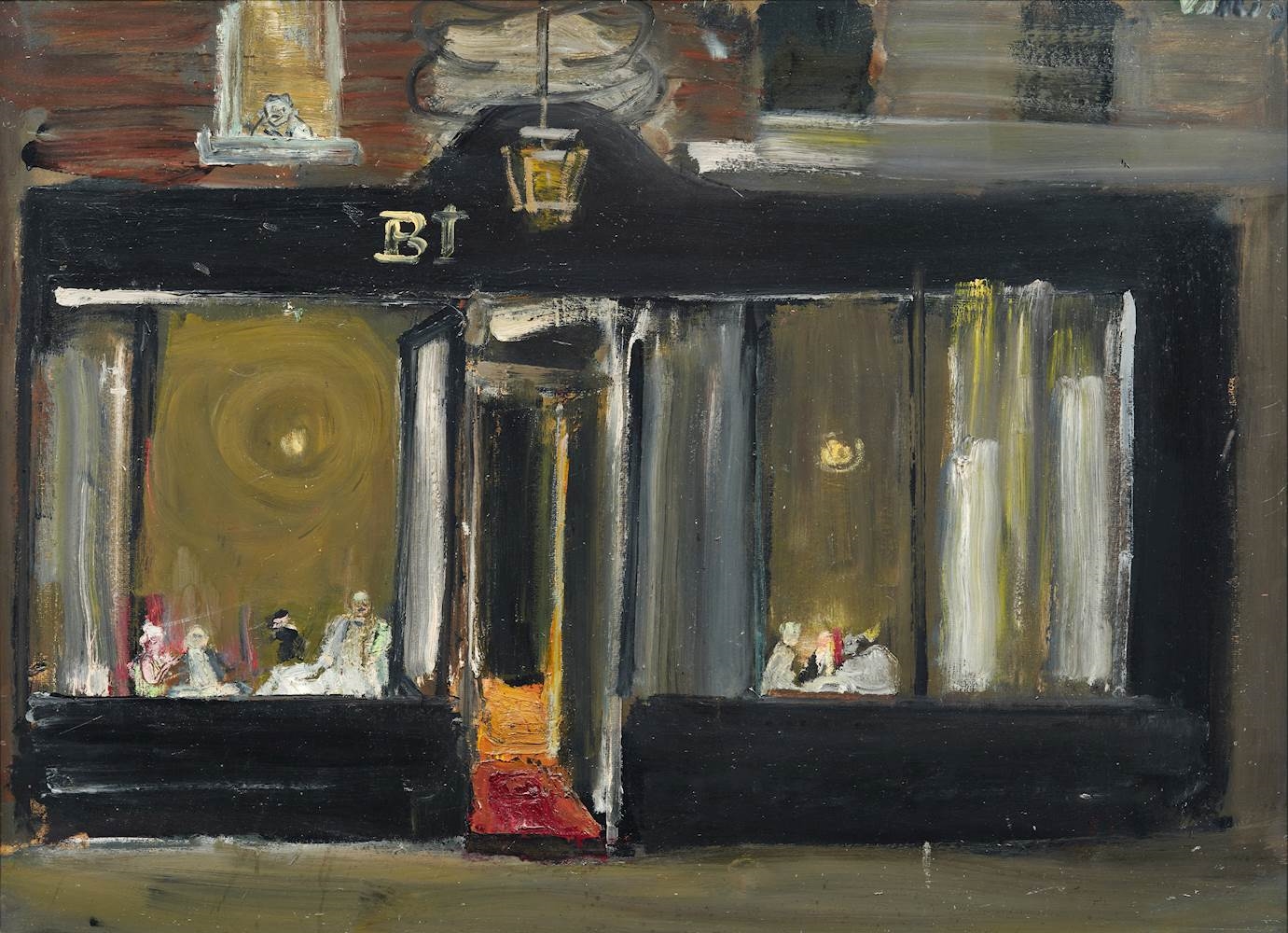 Willy Leopold Guggenheim Varlin | Grand Café Bianchi (1963) | MutualArt