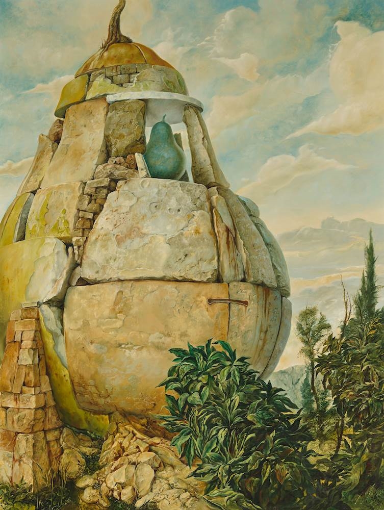 Samuel Bak | House in the Desert | MutualArt