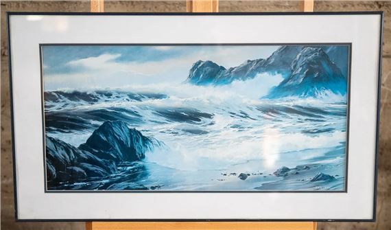 Byron Pickering | Scene on the Oregon Coast | MutualArt