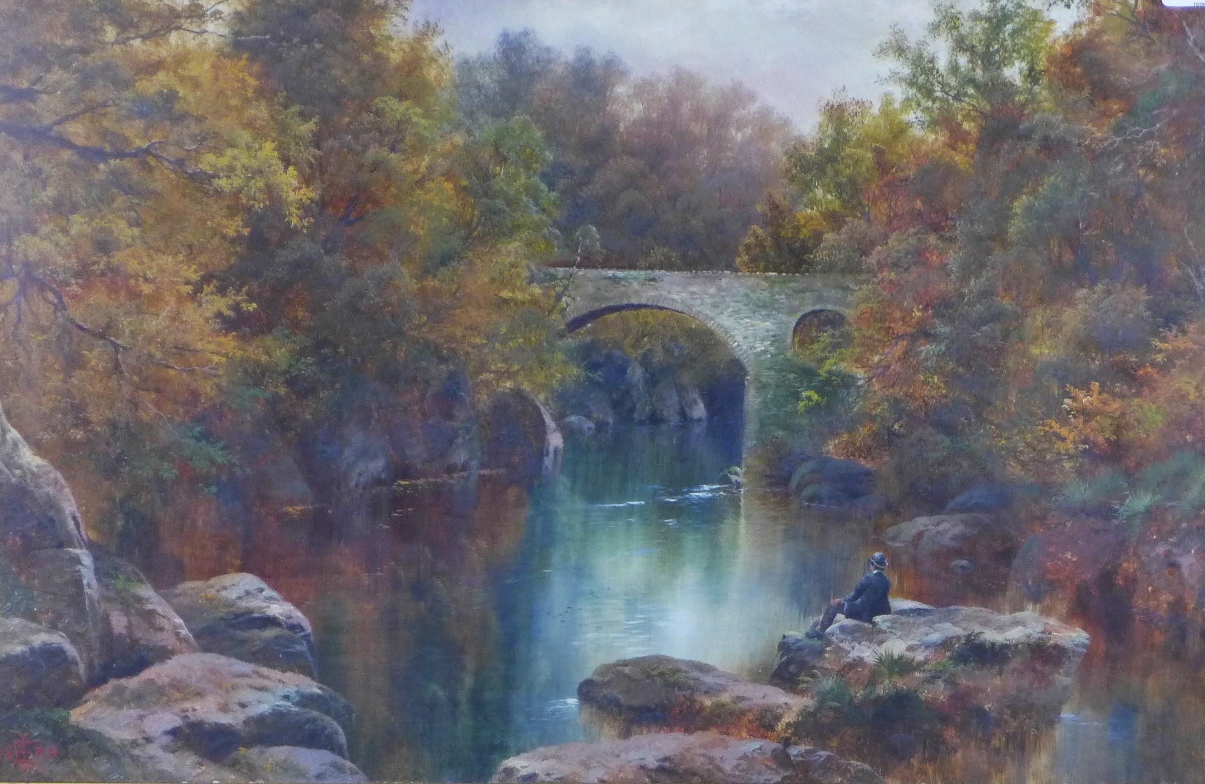 Edgar Longstaffe | THE OLD BRIDGE OF GARRY, KILLIECRANKIE (1889 ...