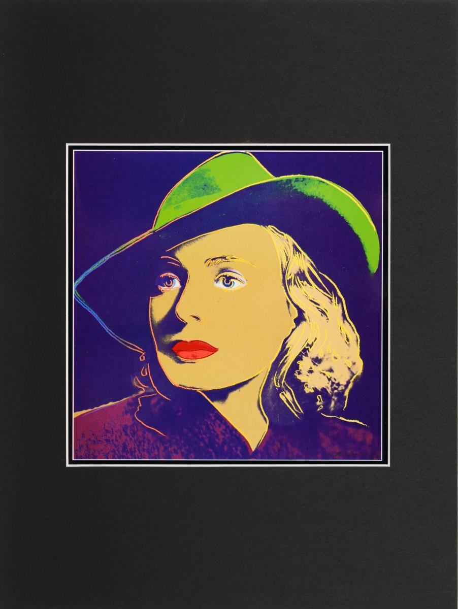 Andy Warhol | 3 works: Portraits of Ingrid Bergman | MutualArt