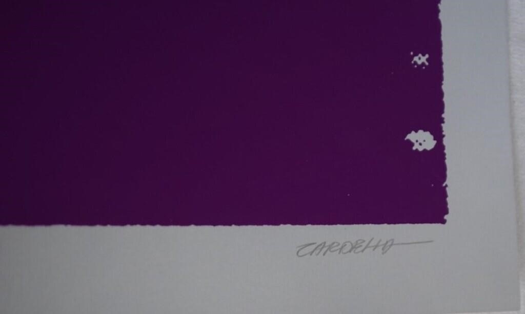 Joe Cardella | Two Joe Cardella Serigraphs Joplin & McCartney (1971 ...