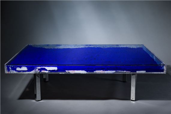 Yves Klein | YVES KLEIN (1928-1962) D'APRÈS Table IKB (1963) | MutualArt