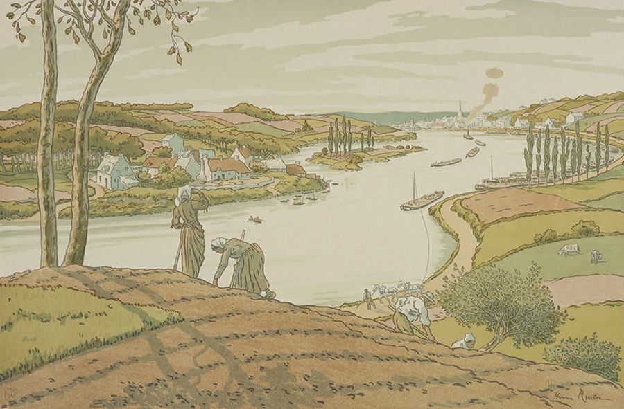 Henri Rivière | The River (1897) | MutualArt
