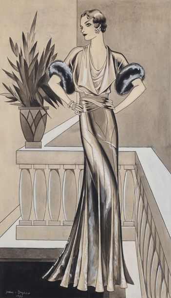 Jean-Théodore Dupas | L'Arcade Pourpre (1922) | MutualArt