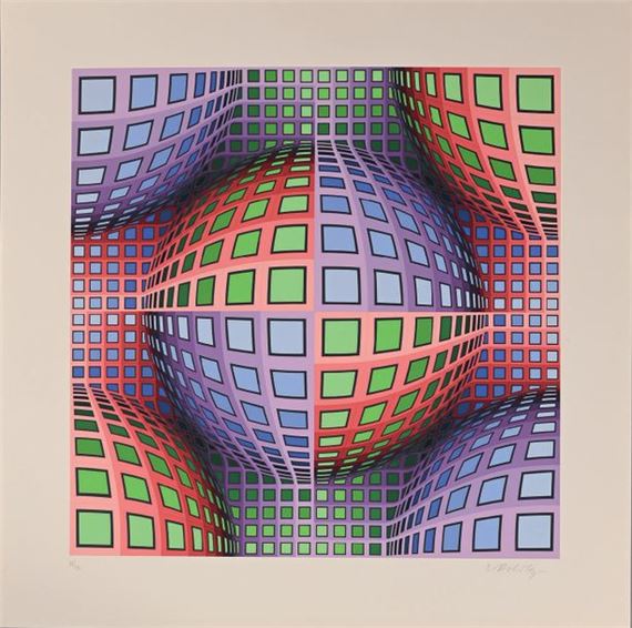 Victor Vasarely | Kinetic sphere | MutualArt