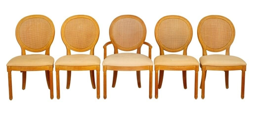 Jay Spectre | Jay Spectre Century Chair Co. Dining Chairs, 5 | MutualArt