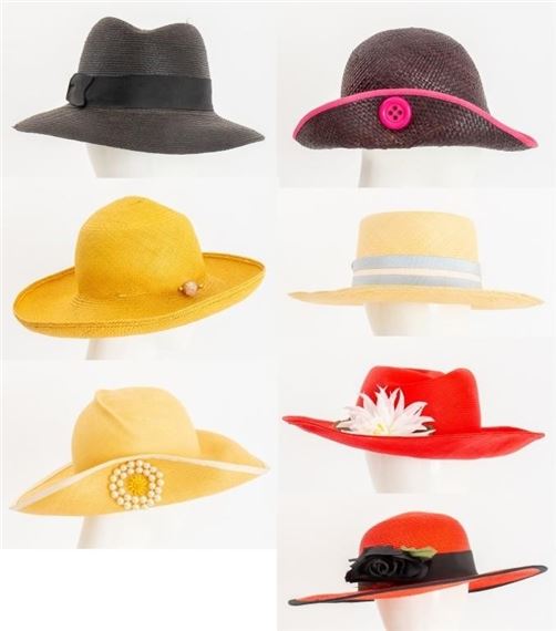 Patrick Kelly | Collection of Vintage Sun Hats, 7 | MutualArt