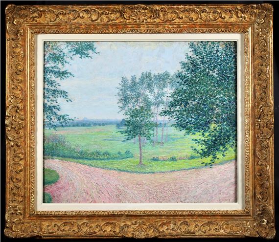 Paul Baum | PAUL BAUM (1859-1932) Across the Fields (Circa 1920 ...