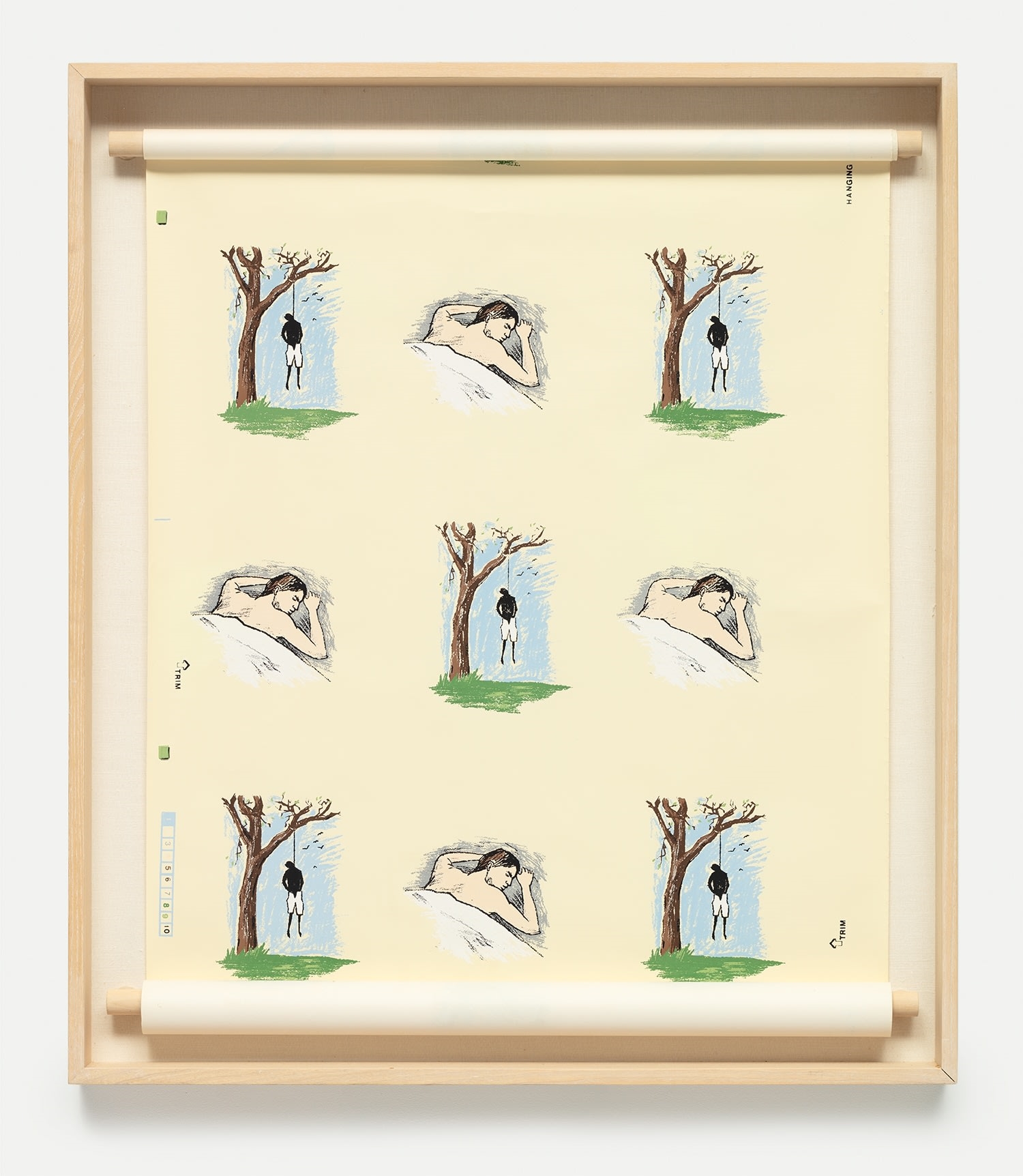 Robert Gober | Hanging Man/Sleeping Man (1989) | MutualArt