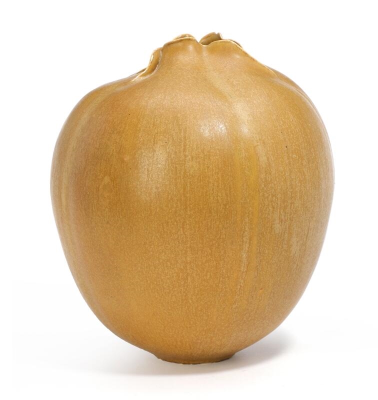 Tove Anderberg | A large stoneware vase modelled as a stylized flower ...