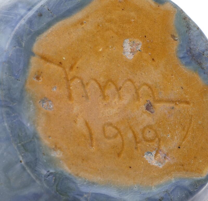 Martin Mortensen | An earthenware vase modelled with wide mouth (1919 ...