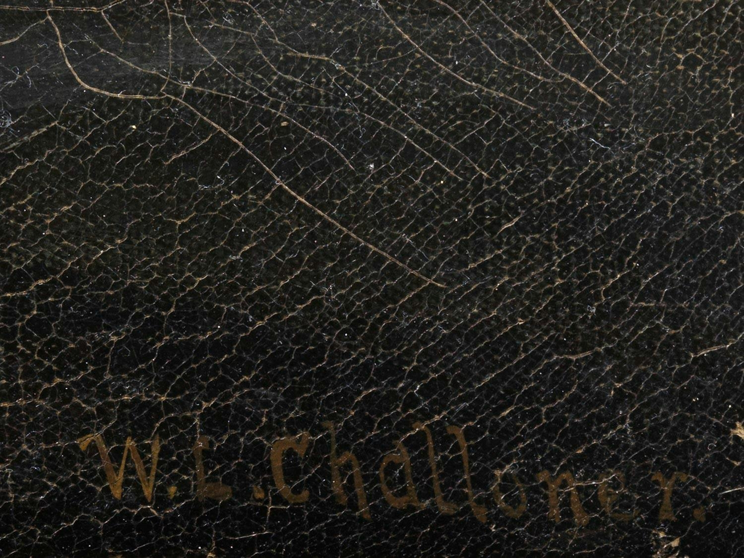 William Lindsey Challoner | SEGELSCHIFF UND RADDAMPFER AUF OFFENER SEE ...