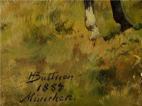 Georg Hans Buttner | HÖFISCHE REITERGESELLSCHAFT IN LANDSCHAFT BEIM ...