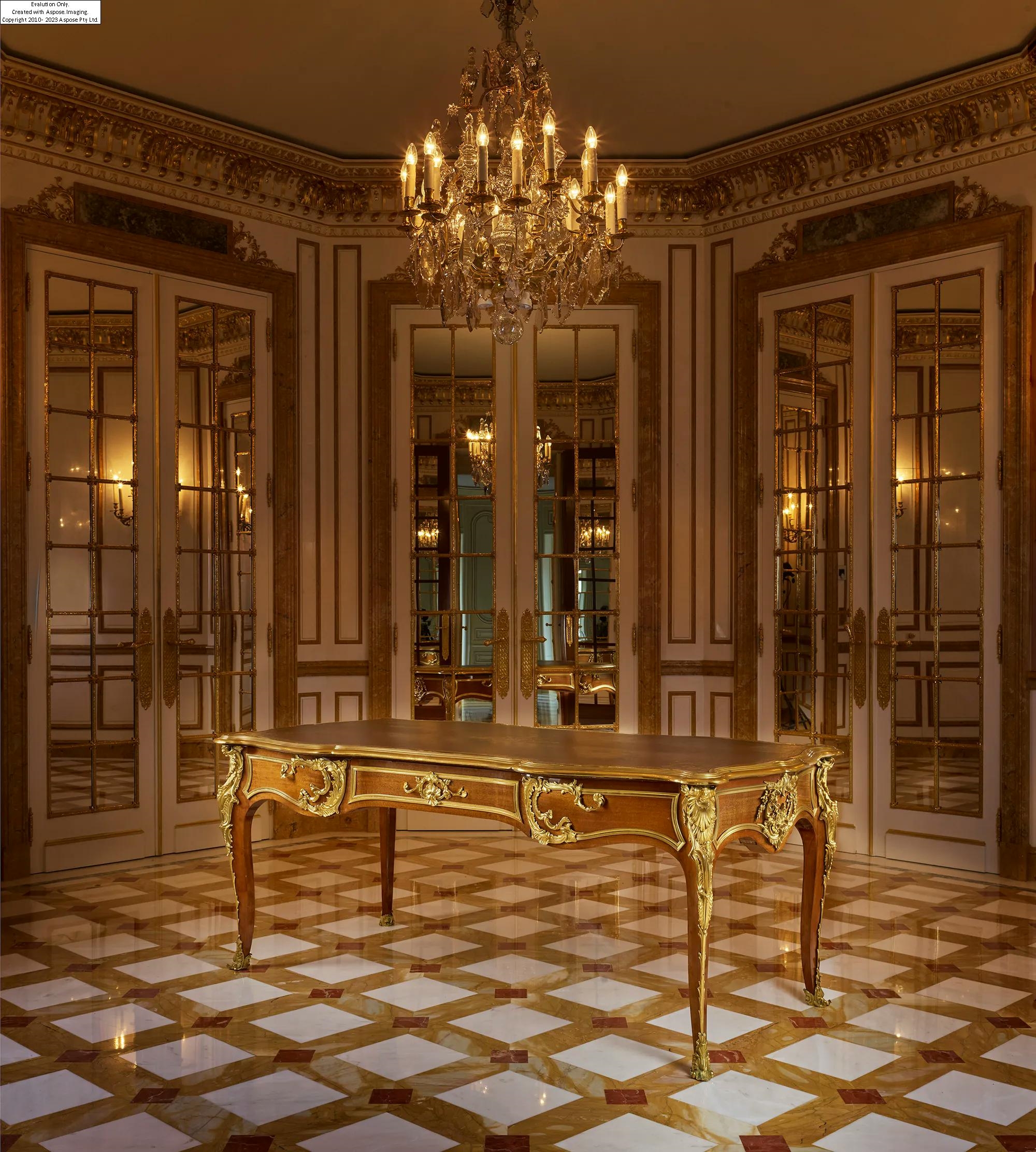 Nicolas Pierre Severin | BUREAU PLAT DIT DE L'ABBÉ TERRAY DE STYLE ...