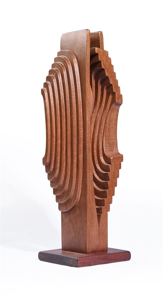 Brian Willsher | carved wood abstract sculpture (1986) | MutualArt