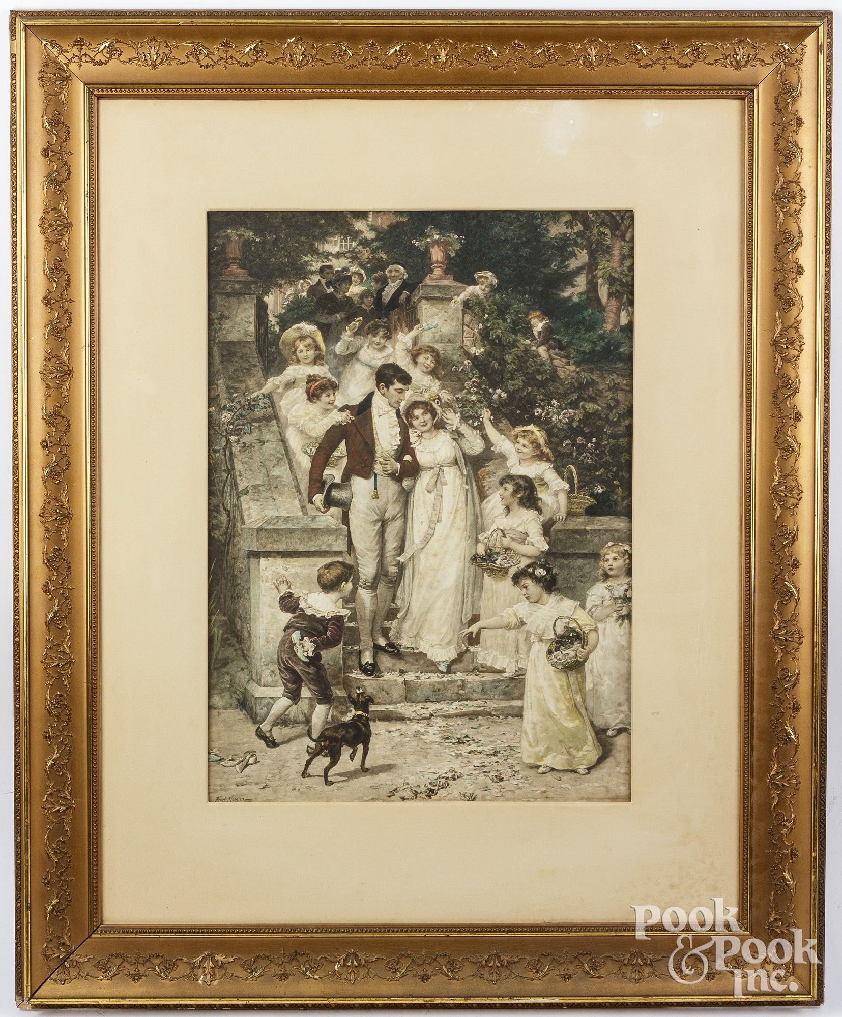 Frederick Morgan | PLAYMATES (1881) | MutualArt