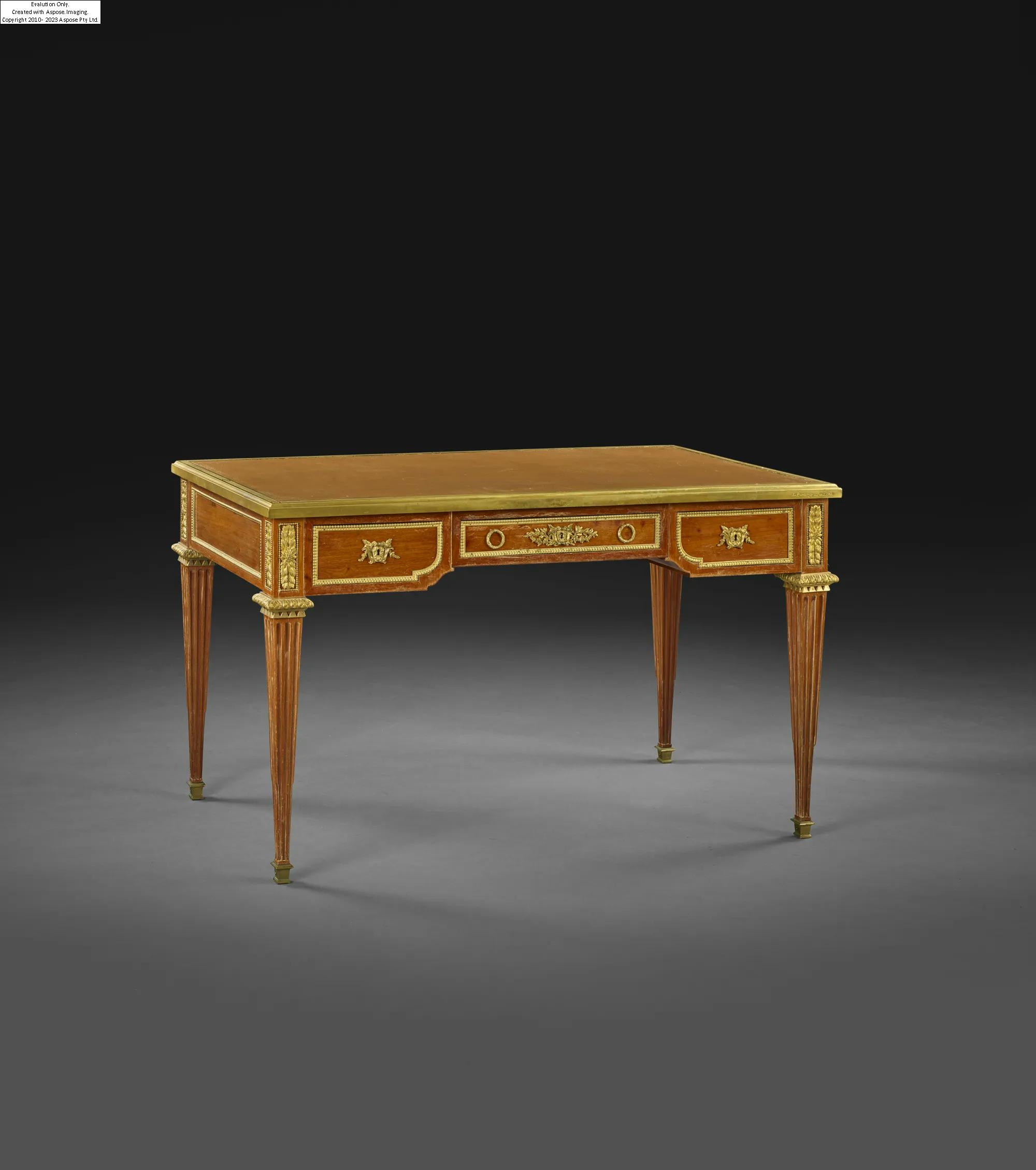 Jean-Henri Riesener | BUREAU PLAT DE STYLE LOUIS XVI (1908) | MutualArt