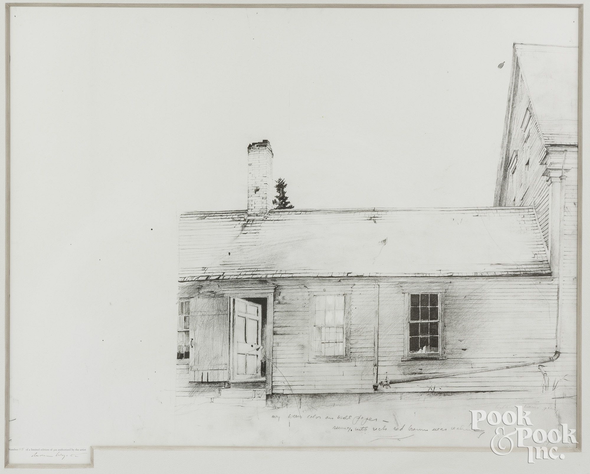 Andrew Wyeth | Andrew Wyeth, signed collotype | MutualArt