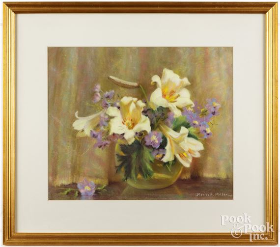 Marion Miller | Marion Miller contemporary pastel still life | MutualArt