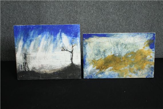 Harry Adams | STOT21stCplanB (Harry Adams), two oil and caustic paint ...