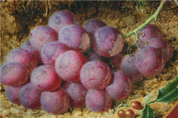 William Hough | still life of grapes | MutualArt