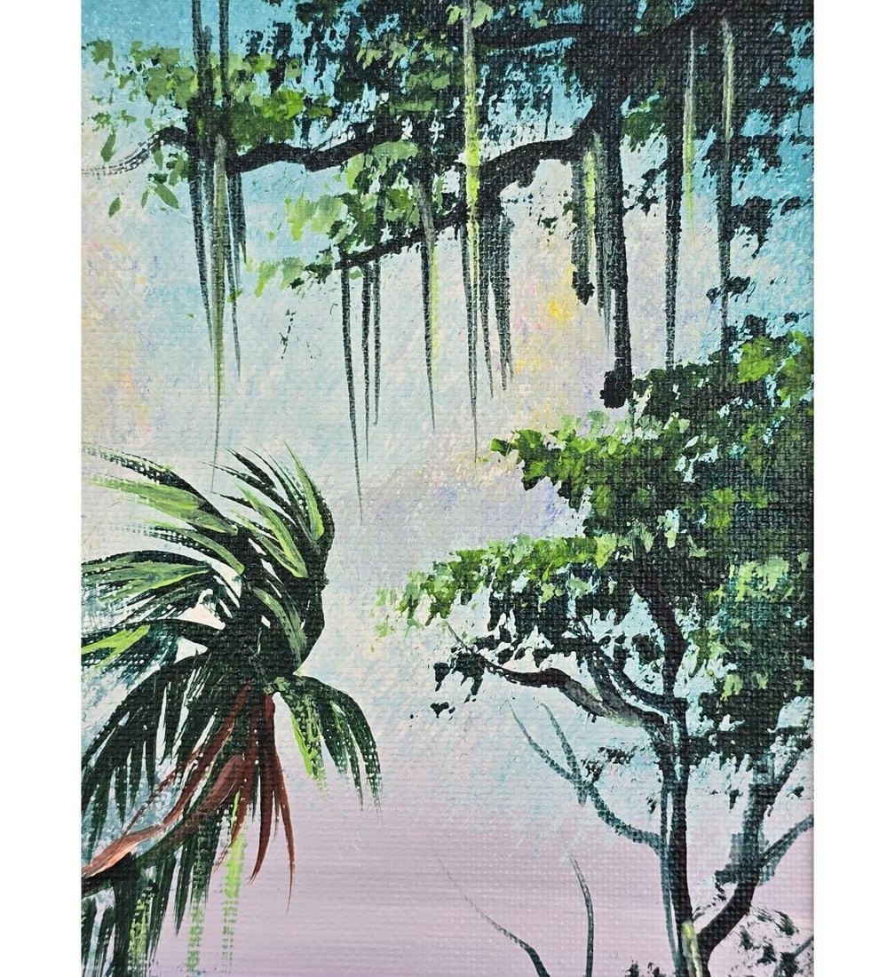 Robert Lewis | Florida Highwaymen Artist Robert L Lewis B1941 Florida ...