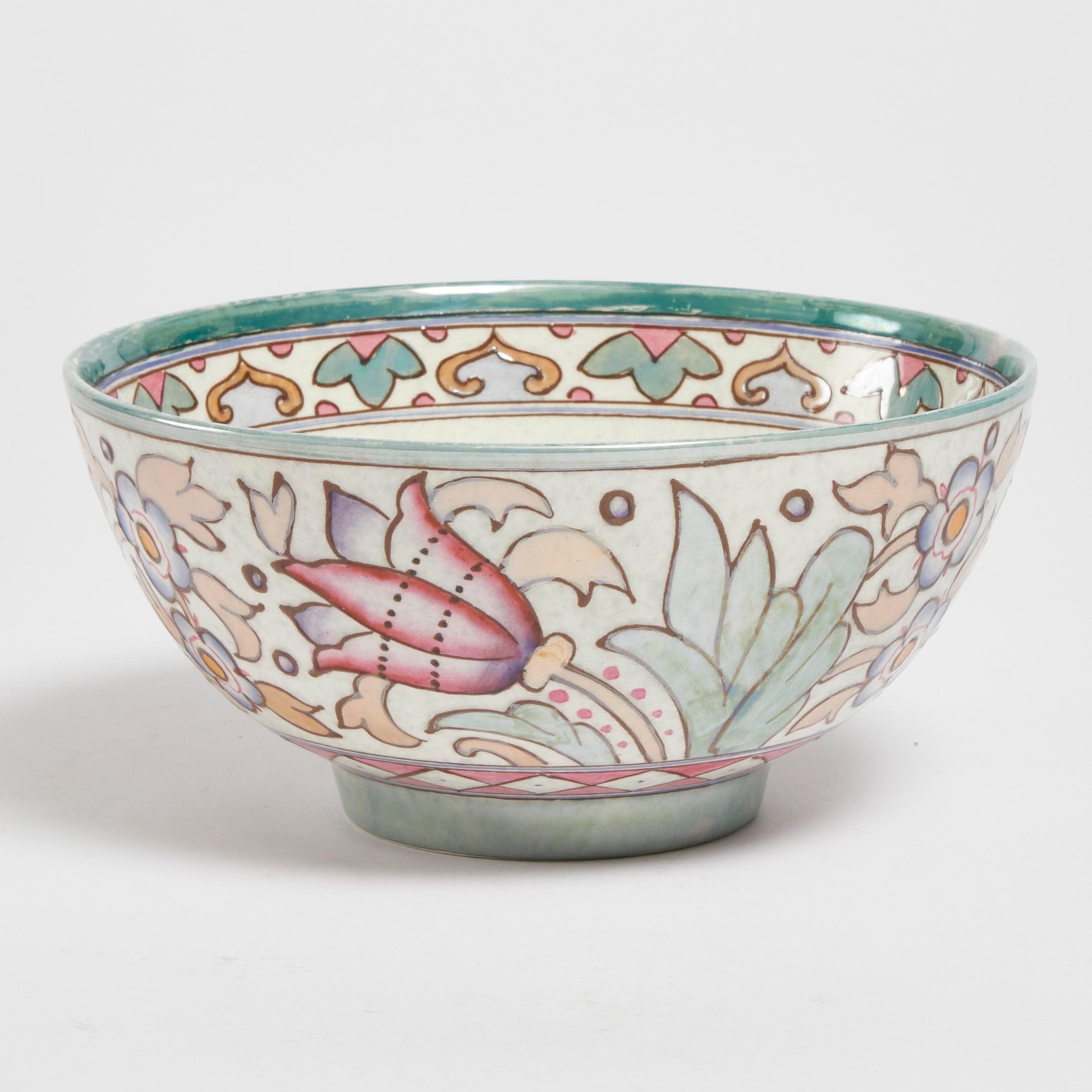 Charlotte Rhead | Charlotte Rhead Bursley Ware Bowl (1930s) | MutualArt