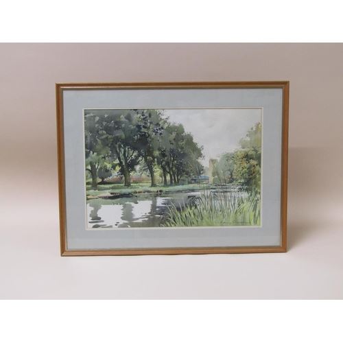 Harry Sheldon | Harry Sheldon - The canal at Berkhamsted | MutualArt