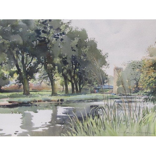 Harry Sheldon | Harry Sheldon - The canal at Berkhamsted | MutualArt