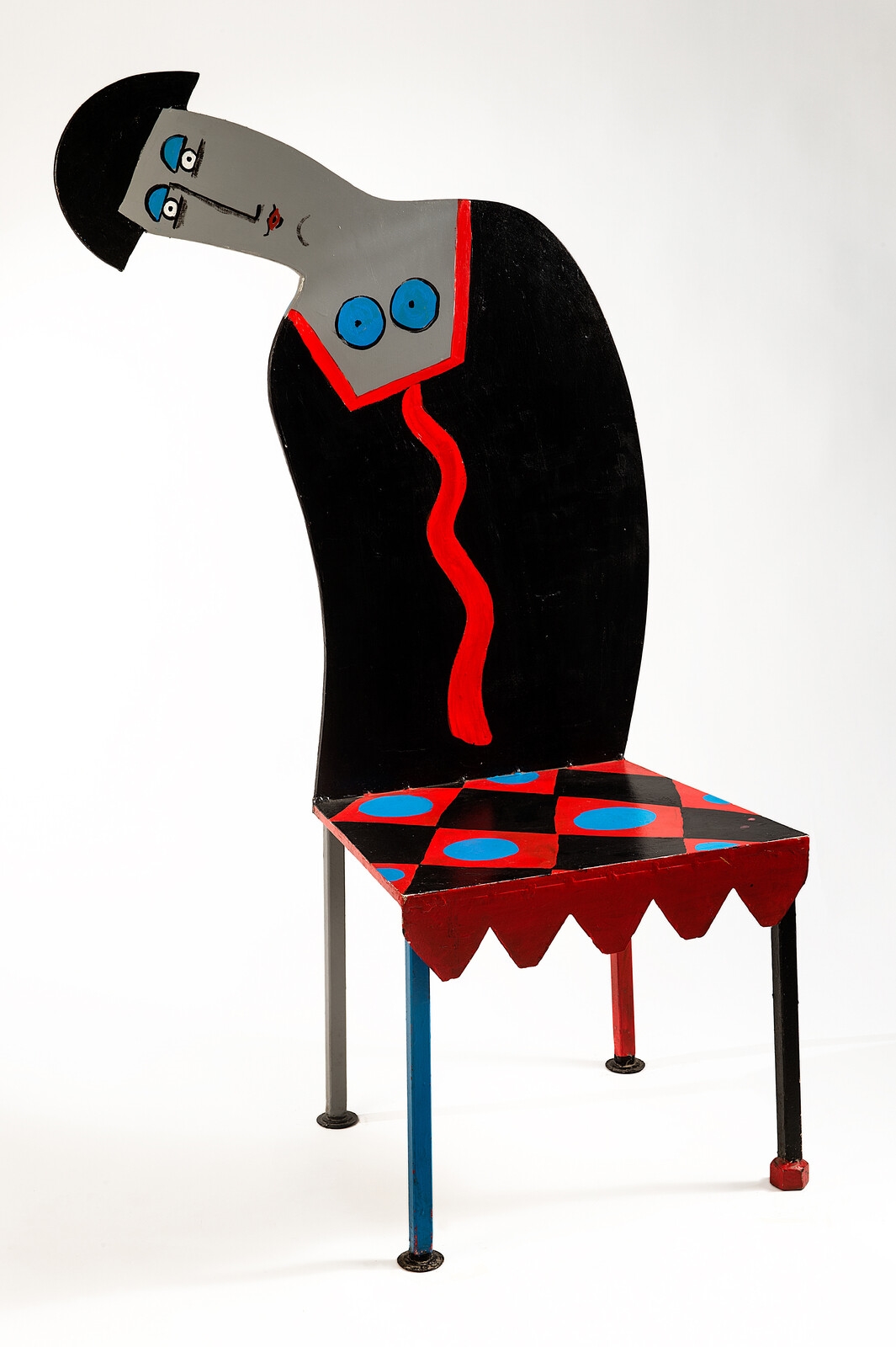 Chiara Rapaccini | IRON CHAIR - WOMAN WITH BENT HEAD (2006) | MutualArt