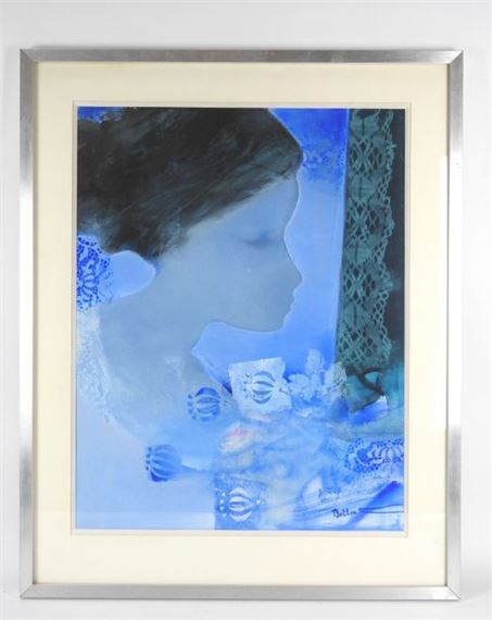 Jean Jacques Balitran | Young girl's face | MutualArt