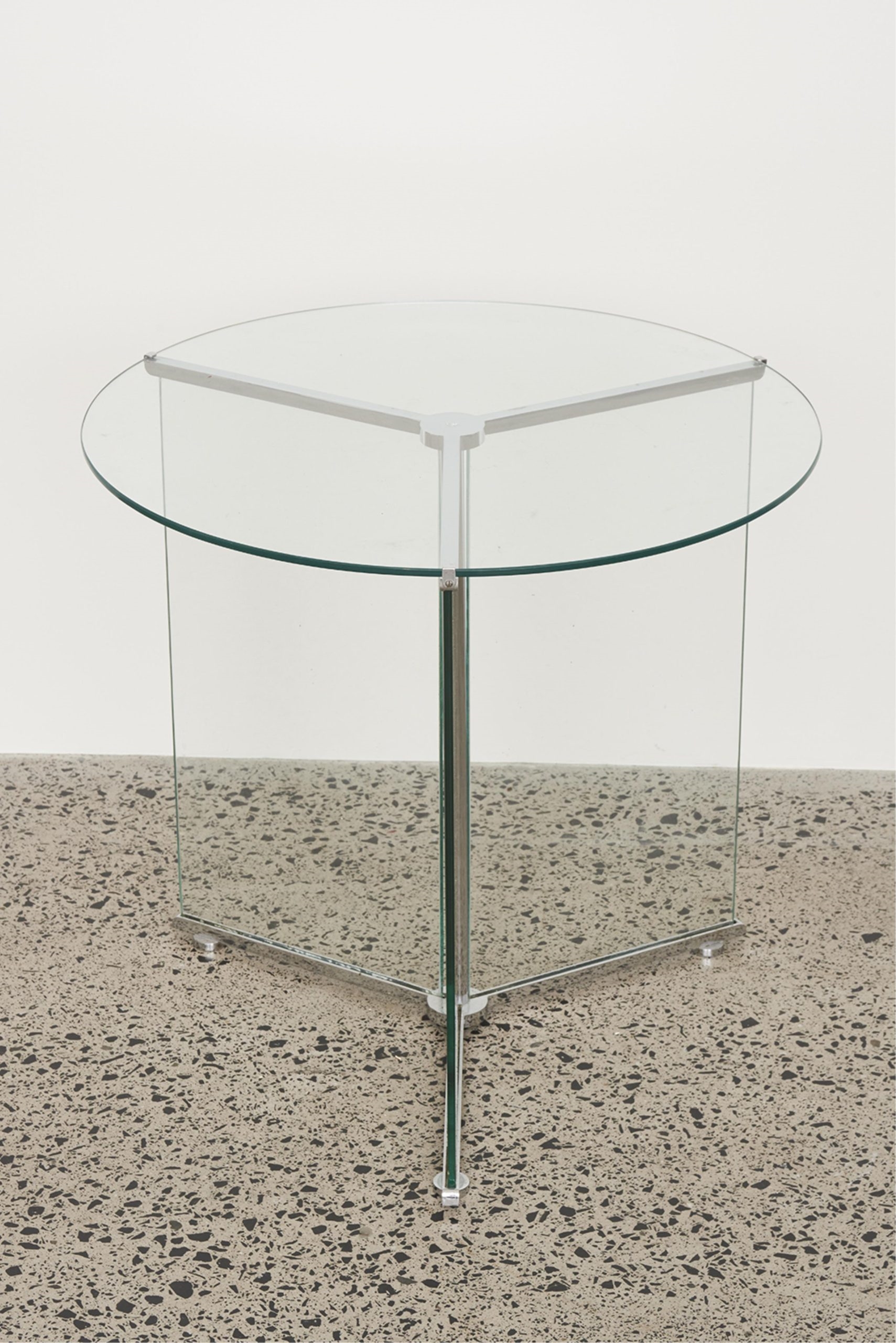 Jacques Adnet | PAIR OF CONSOLE TABLES | MutualArt