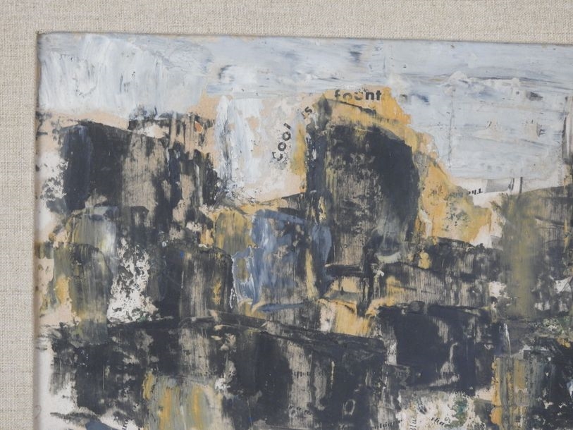 Stacha Halpern | View of Tourrettes-sur-Loup (1952) | MutualArt