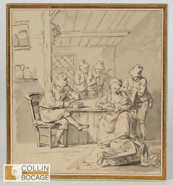 Adriaen Van Ostade | Family in an interior | MutualArt