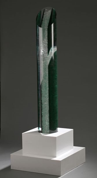 Jean-Claude Farhi | Totem Cylindrical cubic base | MutualArt