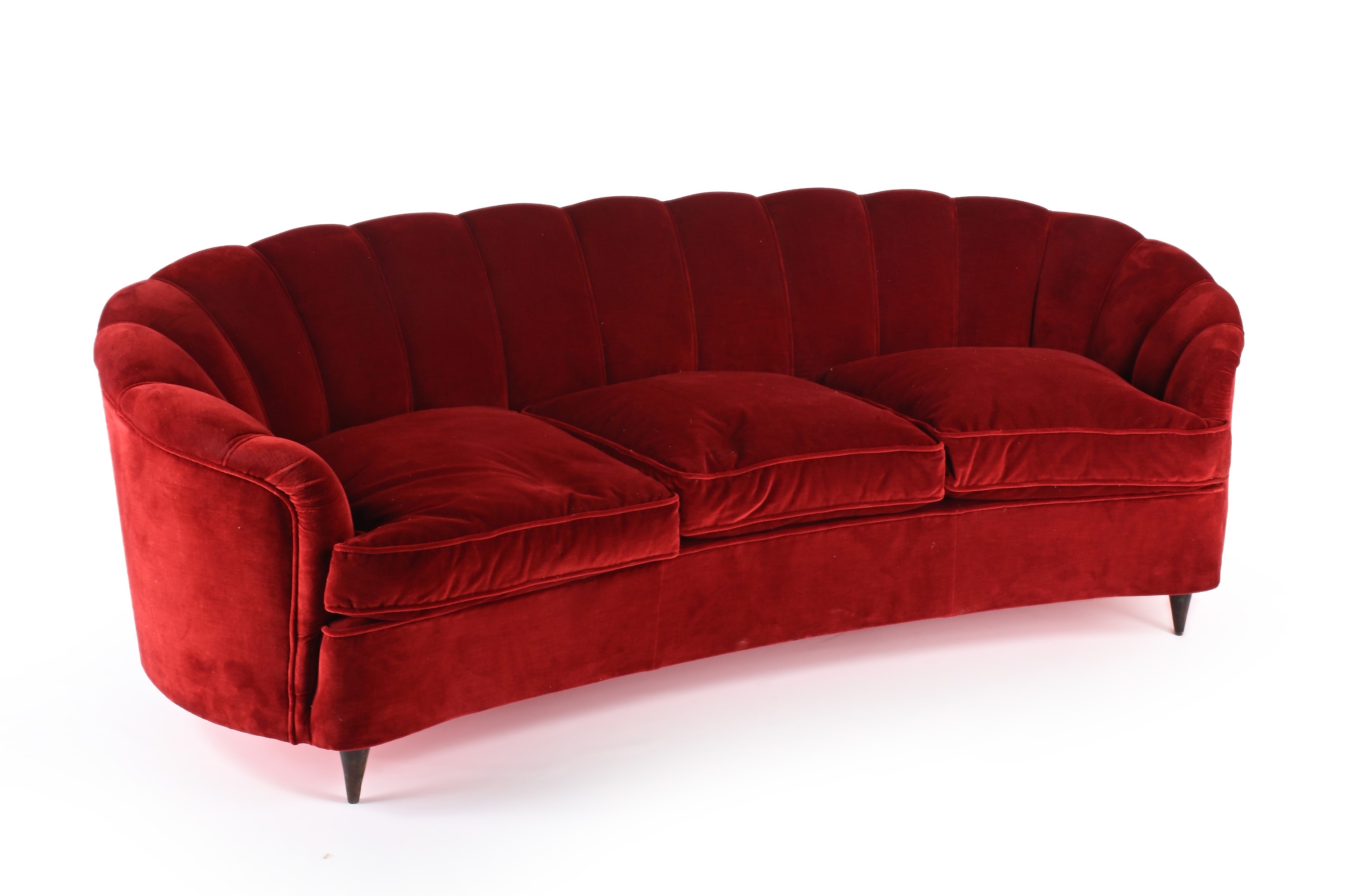 Gio Ponti | Divano a tre posti su disegno di Giò Ponti per Casa ...