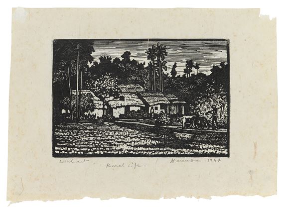 Haren Das | Rural Life (1947) | MutualArt