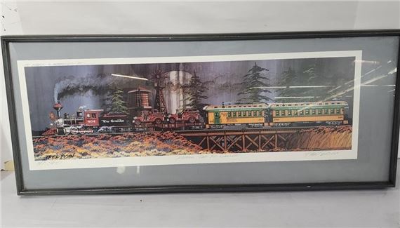 Fred Bonn | Riding The Rio Grande | MutualArt