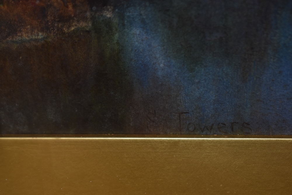 Samuel Towers | A river scene in autumn | MutualArt