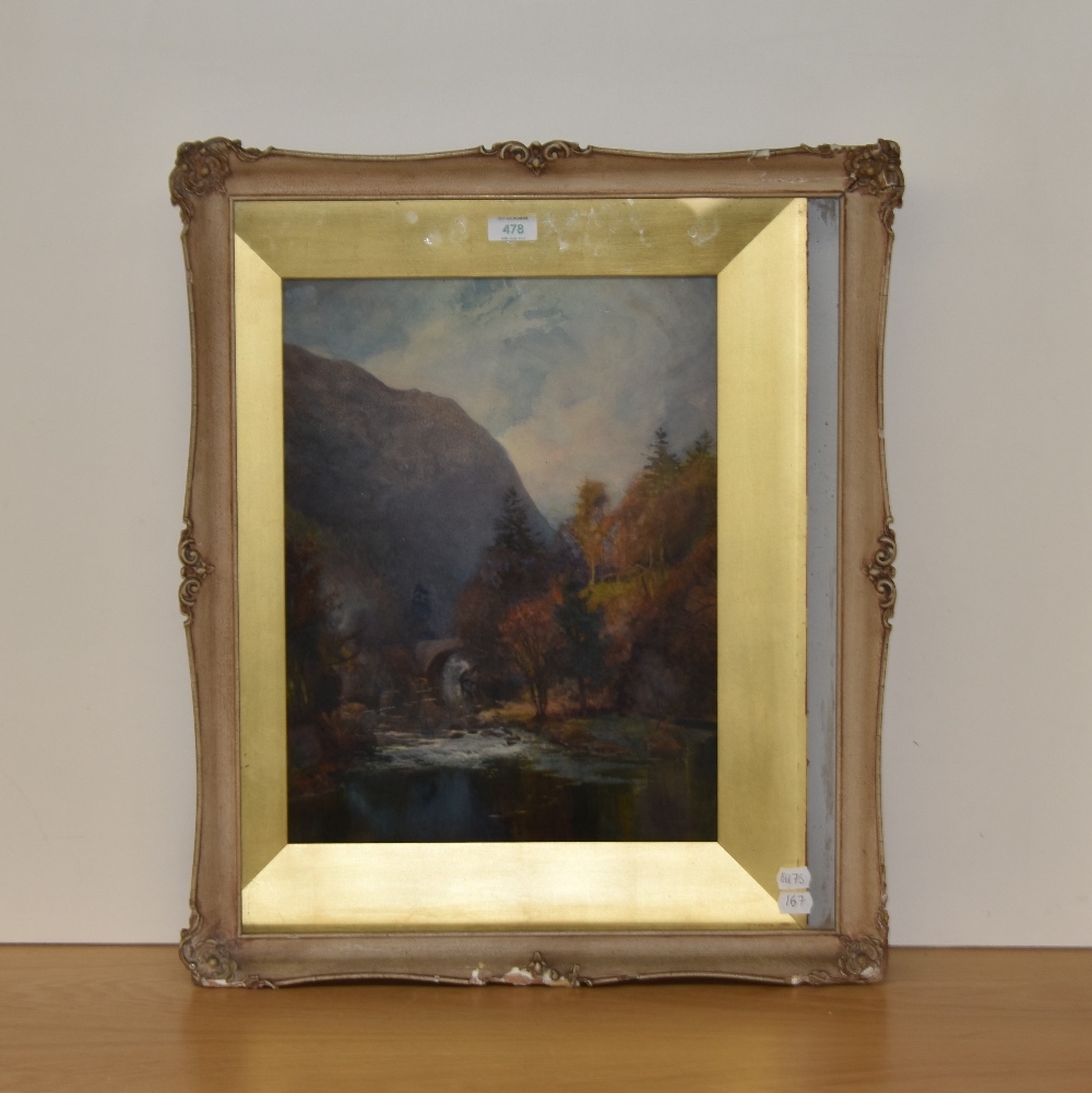 Samuel Towers | A river scene in autumn | MutualArt