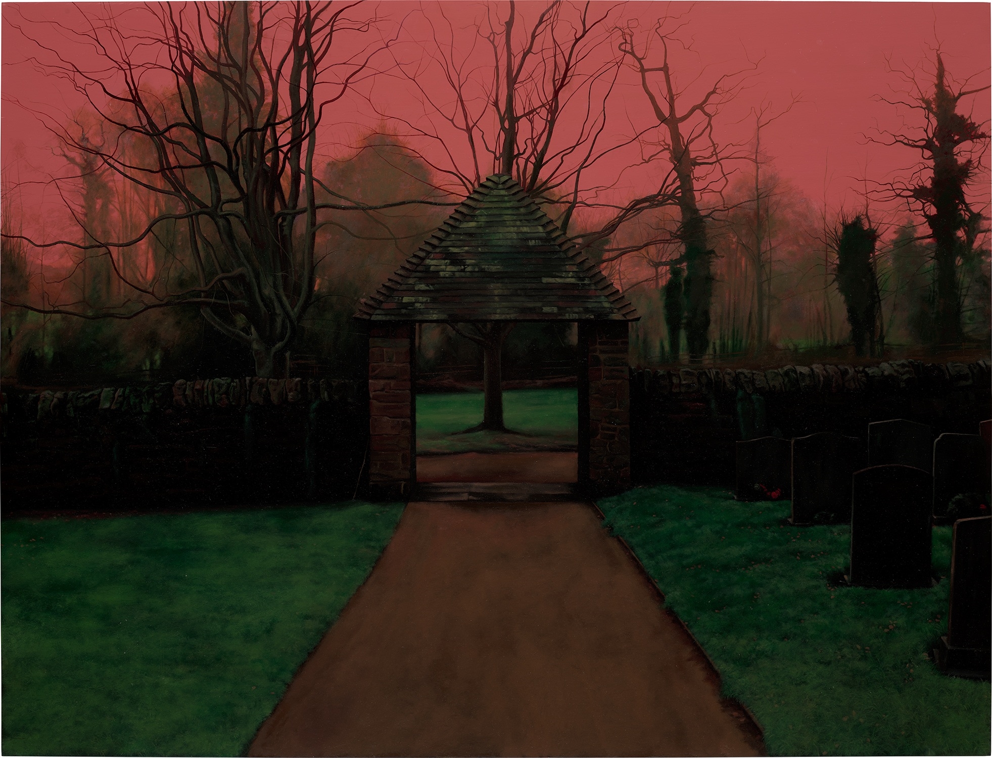 George Shaw | The Lych Gate (2006) | MutualArt