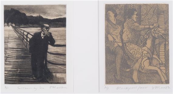 Simon Marsh | 4 etchings | MutualArt