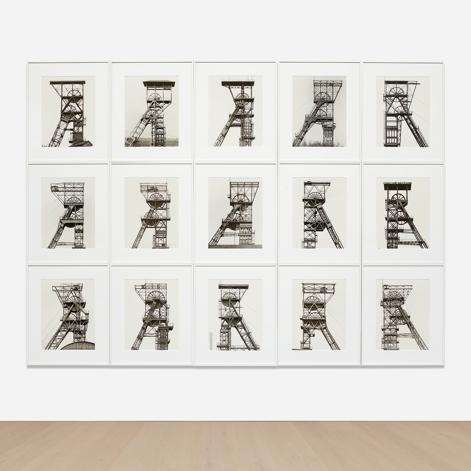 Bernd & Hilla Becher | Winding Towers, 1963–1982 | MutualArt