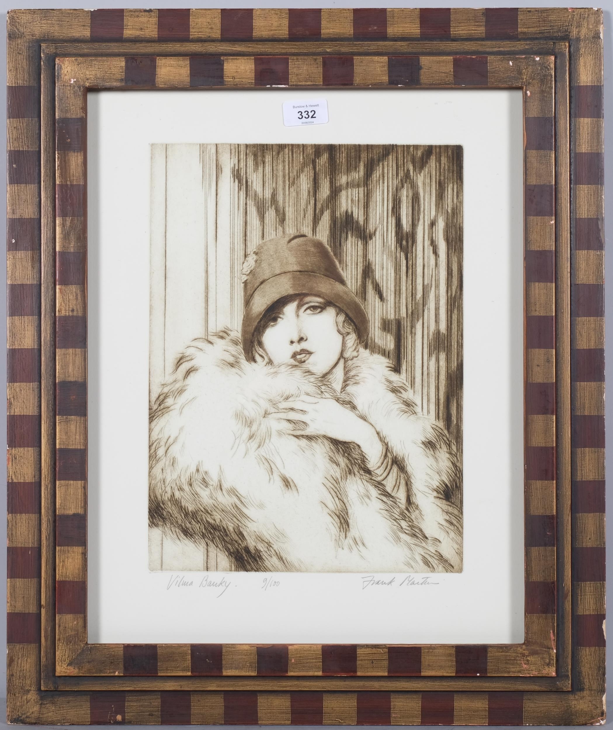 Frank Martin | portrait of Vilma Banky | MutualArt